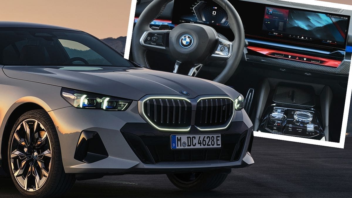 BMW Unveils New 5 Series With Game-Changing In-Car Entertainment System
