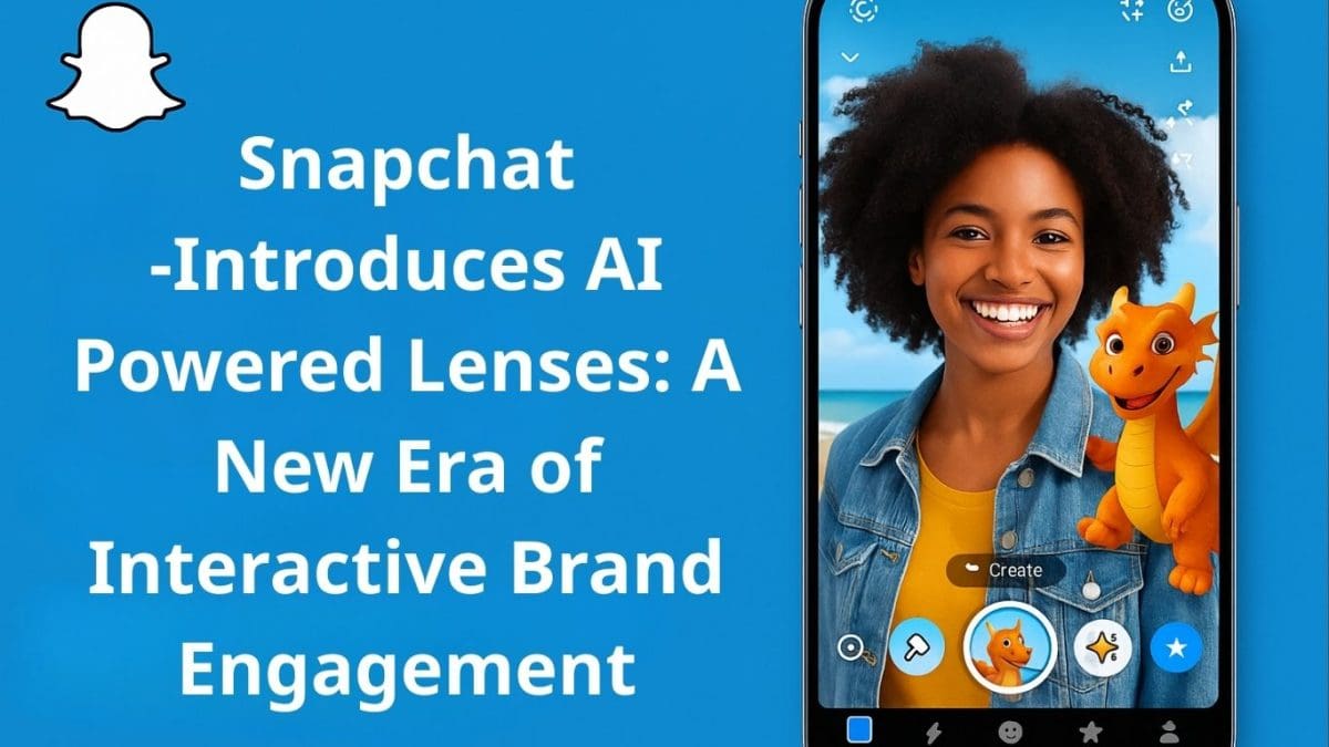 Snapchat Introduces AI-Powered Lenses: A New Era Of Interactive Brand Engagement - Nogoom Masrya
