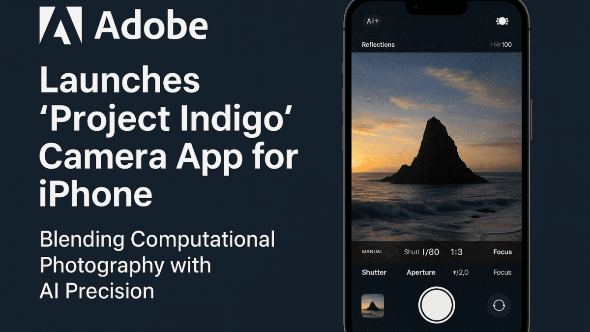 Adobe Launches “Project Indigo” Camera App For IPhone, Blending ...