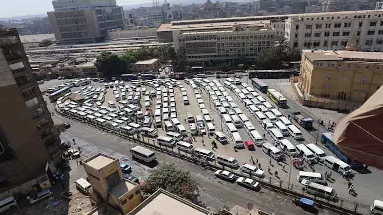 Aerial Photos Show Ahmad Helmy Station After Reorganization Of Ramsees ...